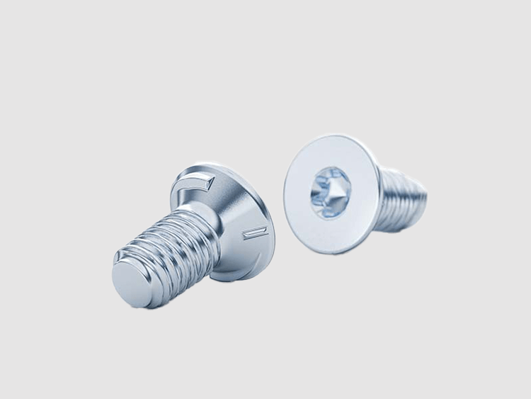 DIRAK earthing screws M6x12 with segment cutting edge & scraping tooth